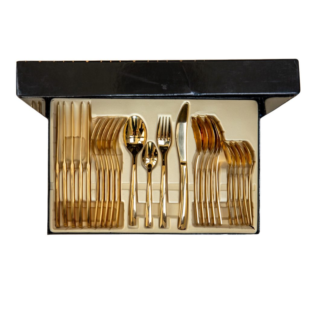 Gold Cutlery Set - Elite Luxury Gold Plating